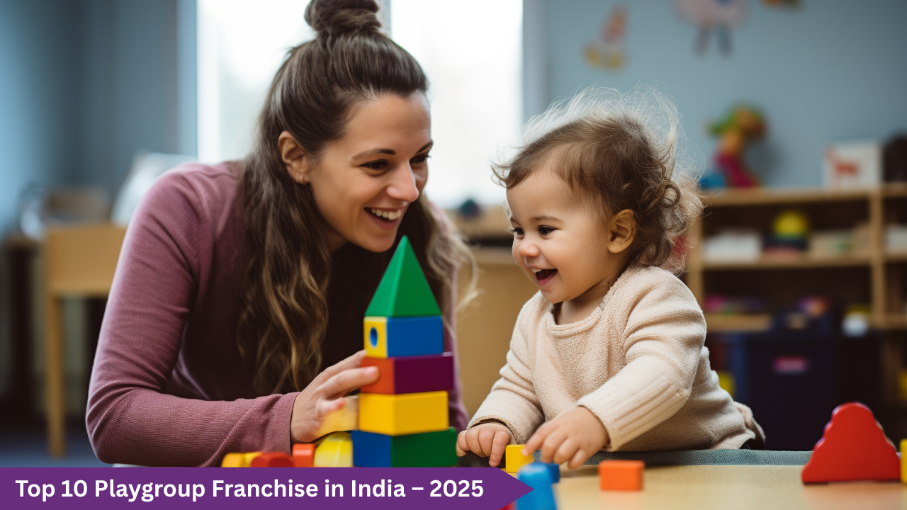 Top 10 Playgroup Franchise in India – 2025 - Grow Inn Steps